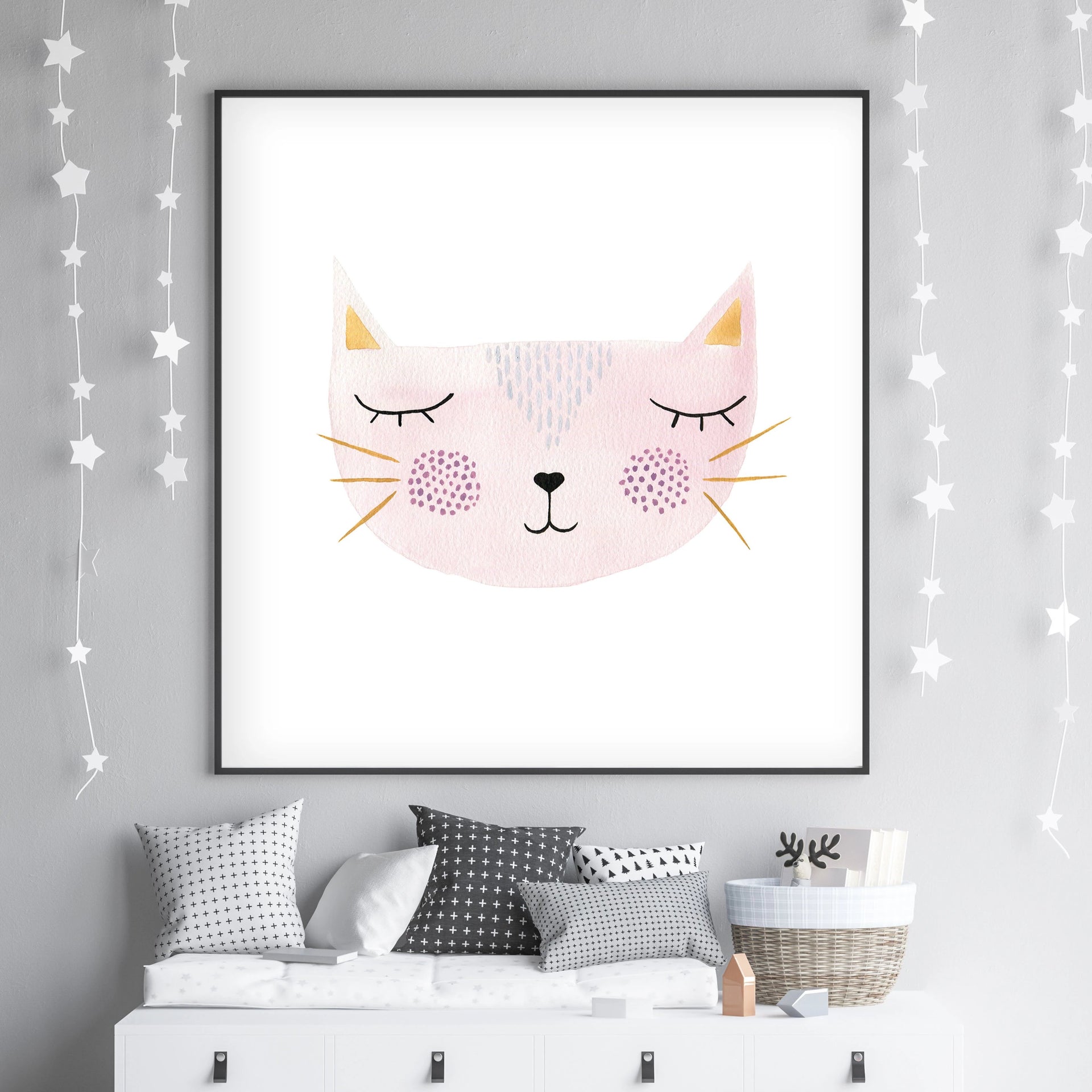 Kitty Cats | Cats Prints Nursery Wall Art | Baby Room Cats Prints – The ...